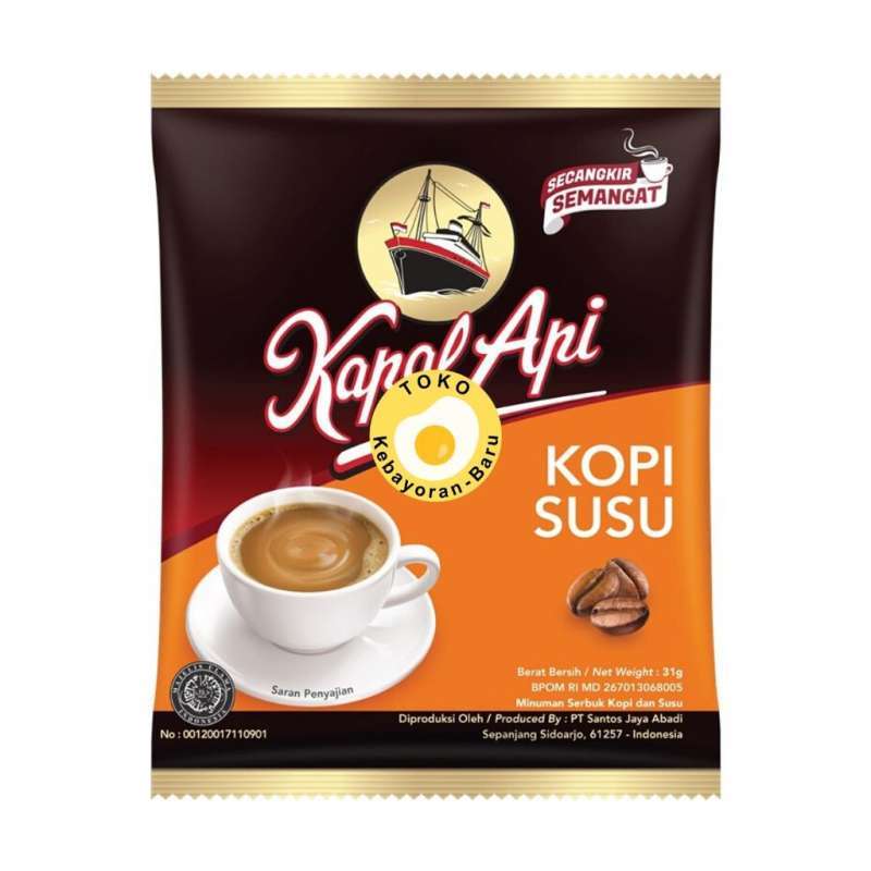 Jual Kapal Api Kopi Susu 31 Gram Toko Kebayoran Baru di Seller Toko ...