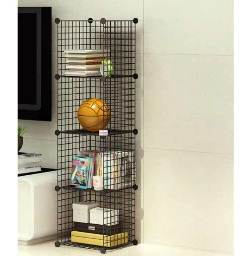 Promo rak besi Rak jaring besi lemari multifunctional rack 4 layer ...