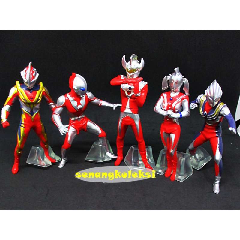 Jual Action Figure Mainan Ultraman Set Of 5 Di Seller Denis Toy ...