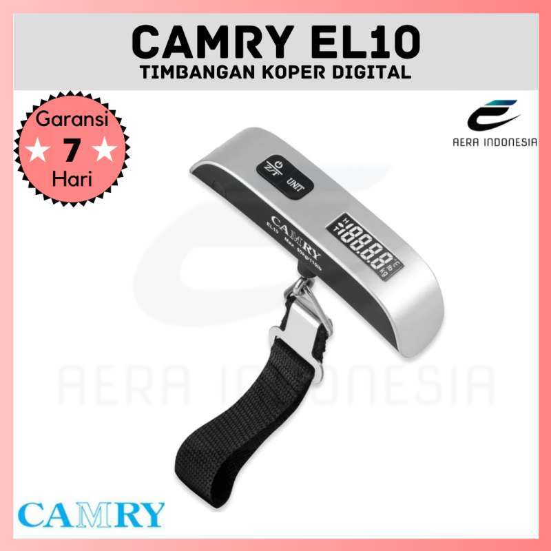 Promo Camry EL10 Electronic Luggage Scale EL10 Timbangan Koper Original Camry Diskon 19% di ...