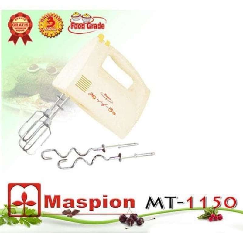 Promo Hand Mixer Maspion Mt-1150 Diskon 36% di Seller Breath Shop ...
