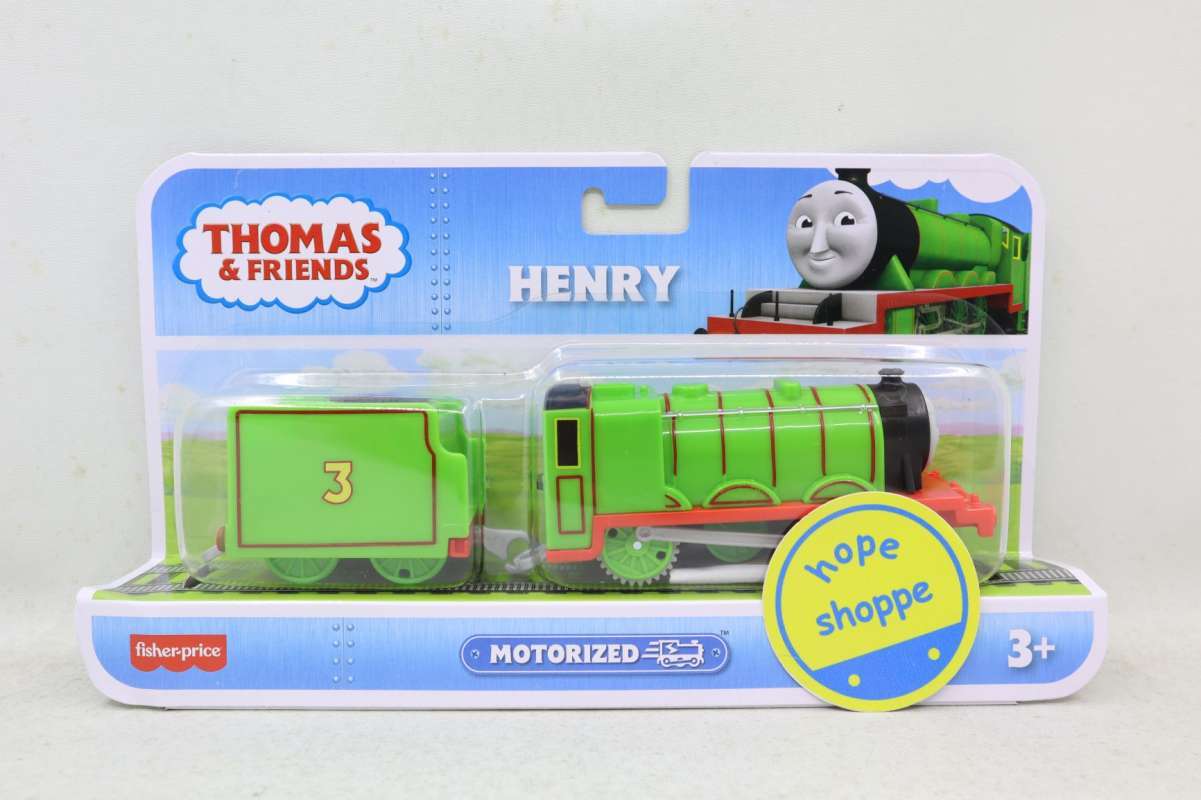 Promo Mainan Kereta Pakai Baterai Thomas and Friends Motorized - Henry ...