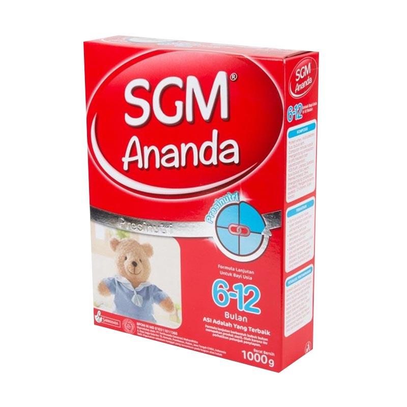 Jual SGM Ananda 2 Susu Formula [1000 g] di Seller Faihamart - Lebak ...