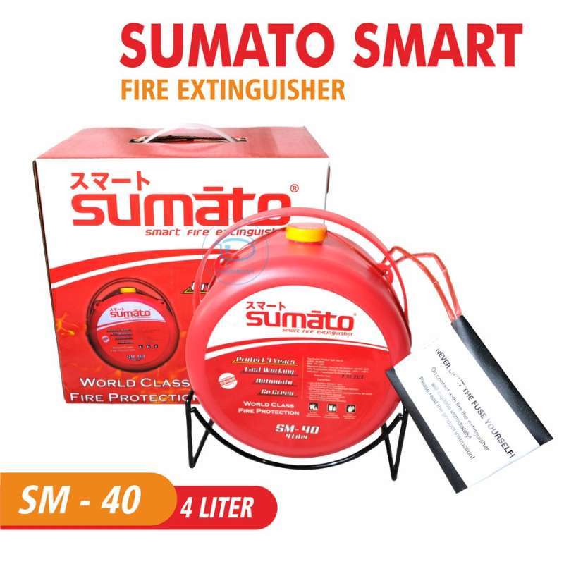 Jual Sumato SM-40 Apar Mini Pemadam Api Otomatis Garansi 3 Tahun di ...