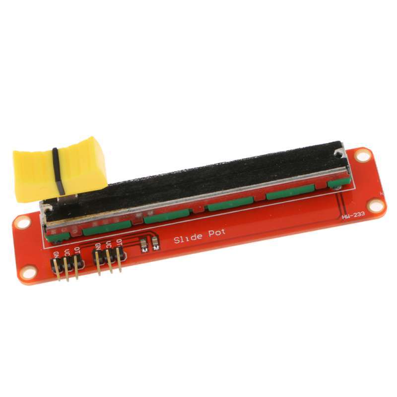 Promo Single Row Slide Sliding Linear Potentiometer Analog Sensor Board ...