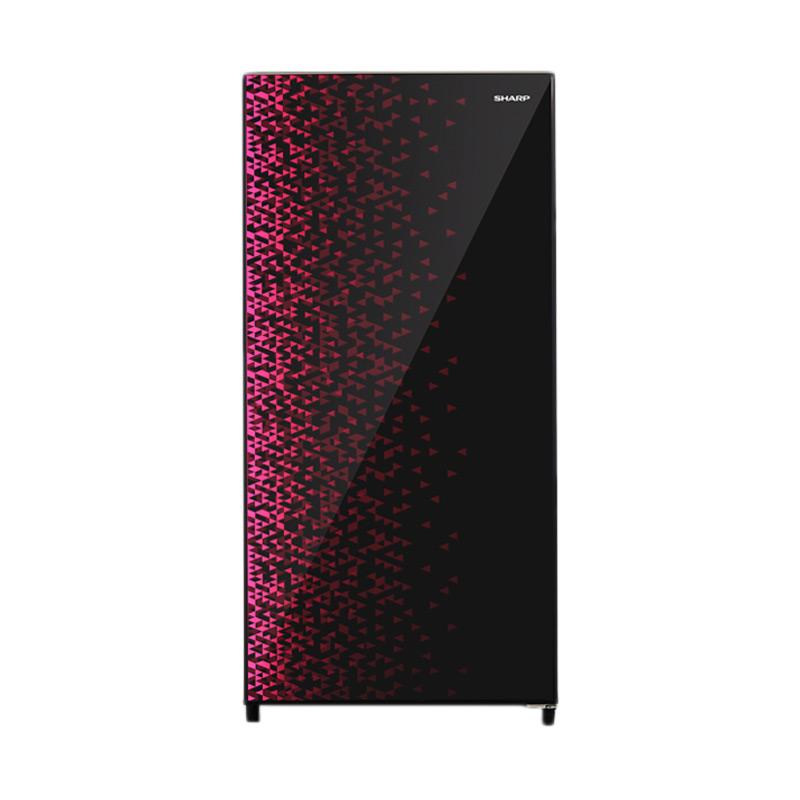 Promo Sharp Sj-x185mg-gr Kulkas / Lemari Es 1 Pintu - Maroon Black [166 ...