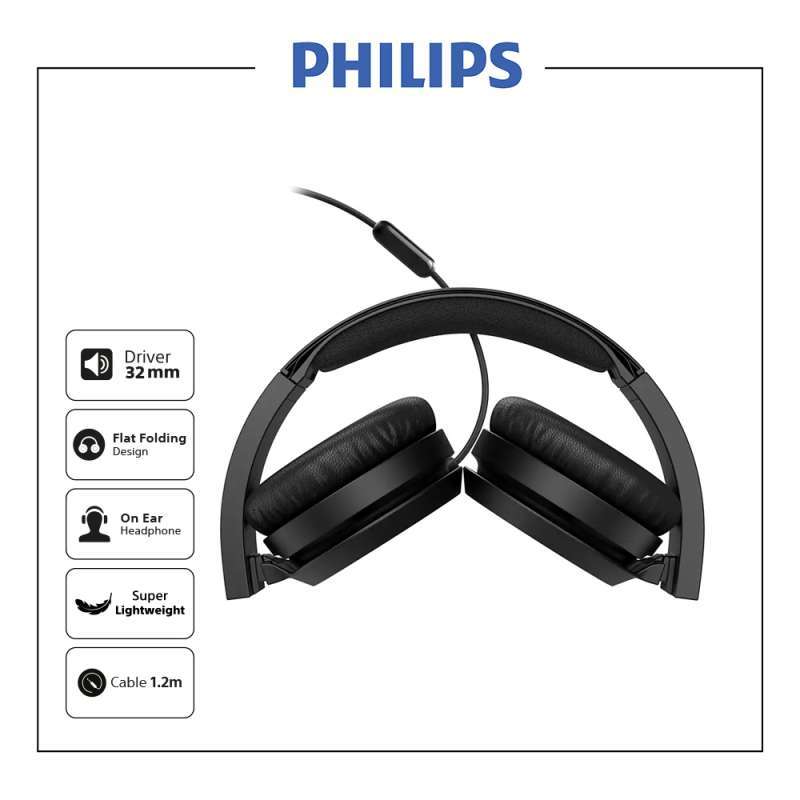 Promo Philips Tah4105 On Ear Headphones / Tah 4105 / Tah4105 (flash ...