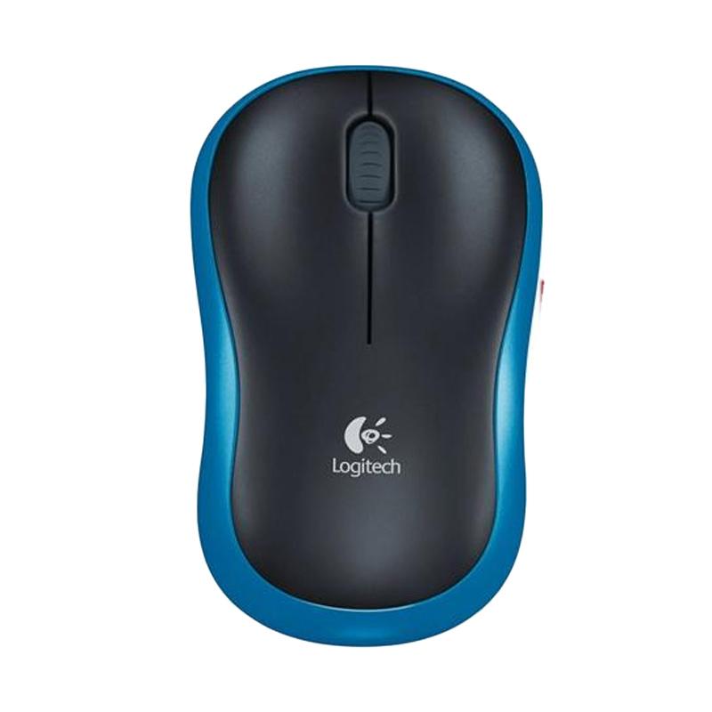 Jual Logitech M185 Wireless Mouse - Blue di Seller Maju Makmur Shop ...