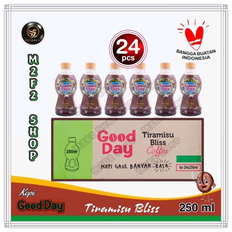 Jual Good Day Tiramisu Bliss Coffee Botol Pet - 250 ml (Kemasan Karton ...