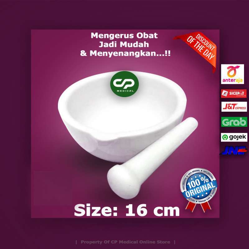 Promo Alat Penumbuk Obat|Penggerus Obat|Ulekan|Penggerus|Mortal Lumpang ...