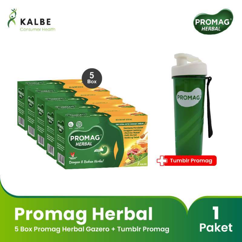 Promo Promag Herbal Gangguan Lambung Free Promag Tumbler Diskon 51% di ...