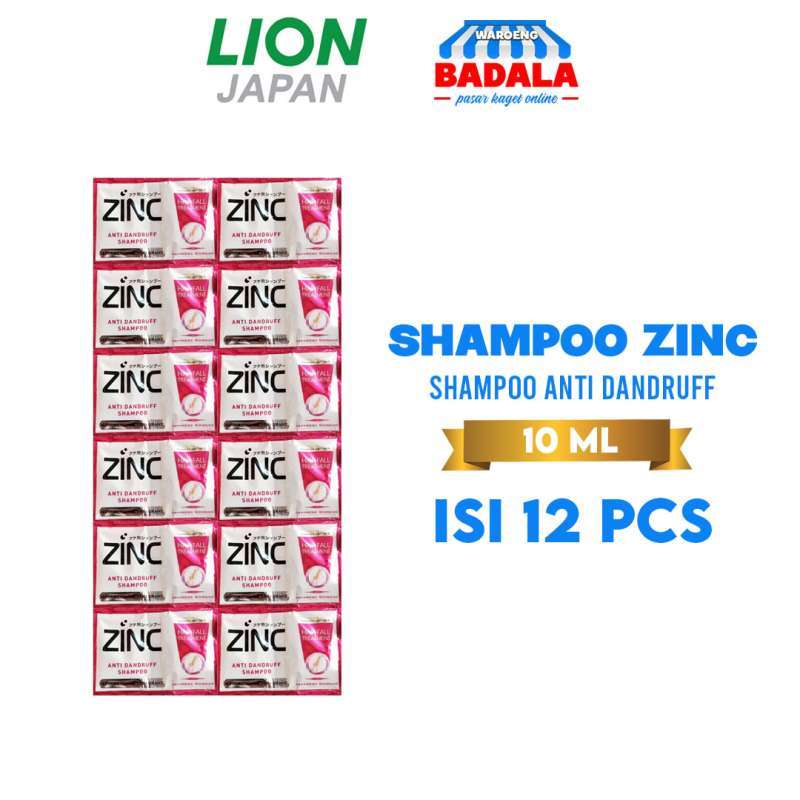 Jual SHAMPOO ZINC SHAMPOO ANTI KETOMBE RENCENGAN ISI 12 di Seller ...