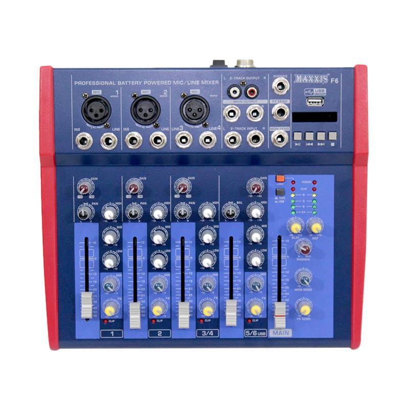 Jual Maxxis MX - F 6 USB Audio Mixer [6 Channel] di Seller NEW SINAR ...
