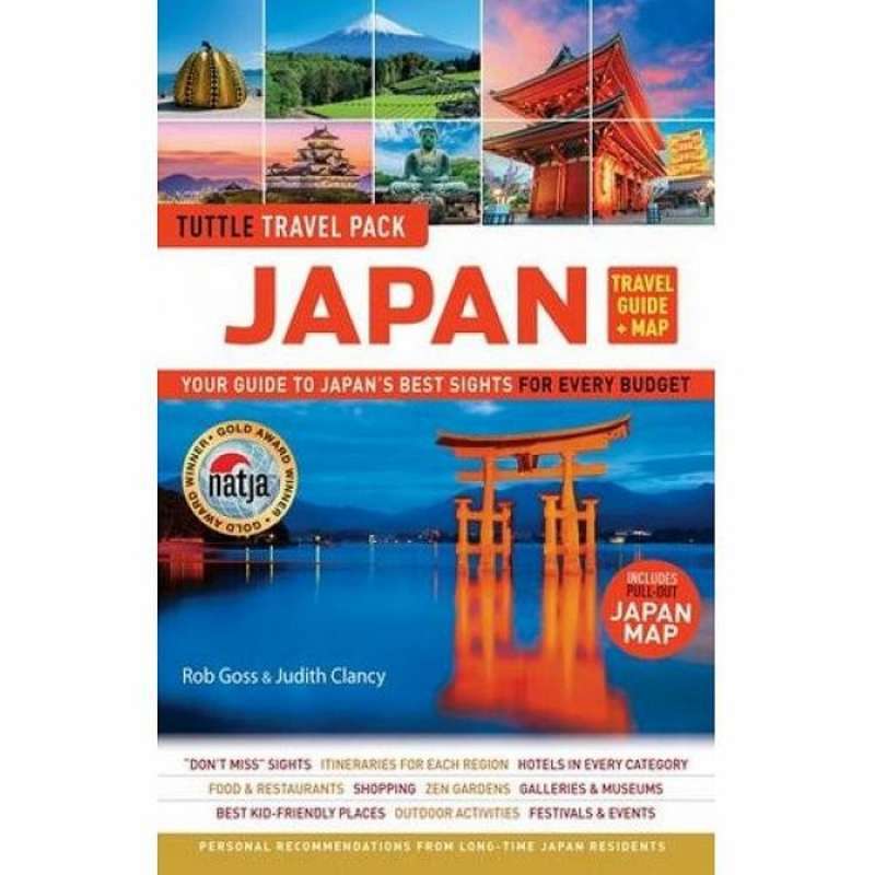 Promo Original Japan Travel Guide & Map Tuttle Travel Pack: Your Guid ...