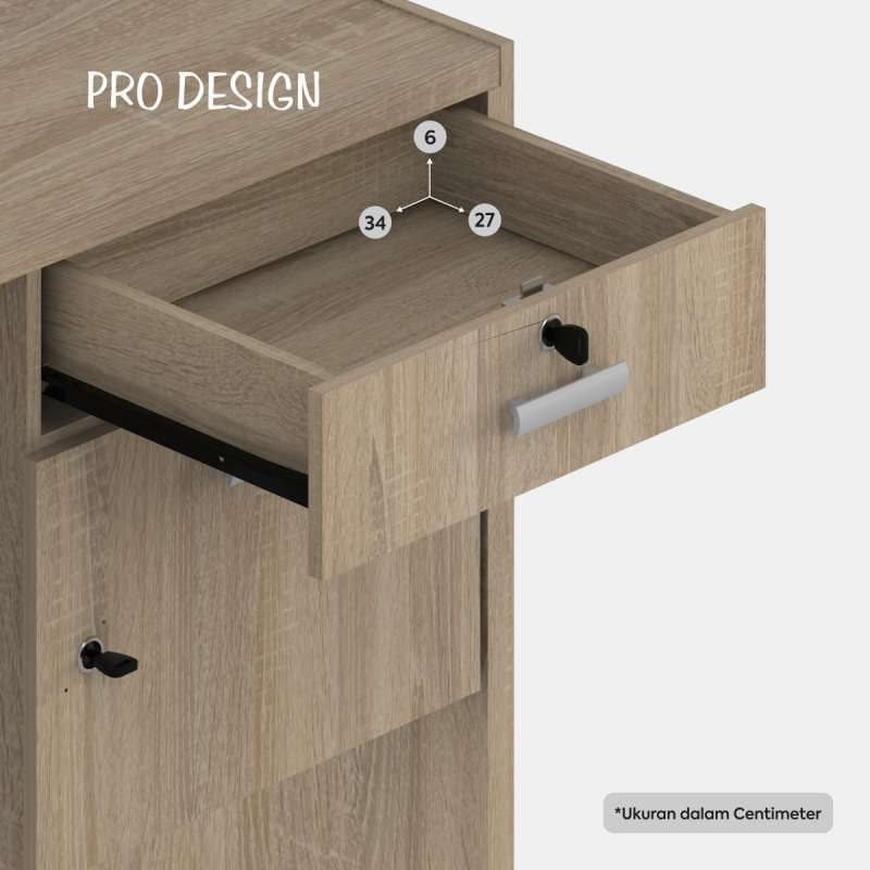 Jual Pro Design Volta Meja Kerja Kantor [ukuran 160 Cm] Di Seller Pro ...