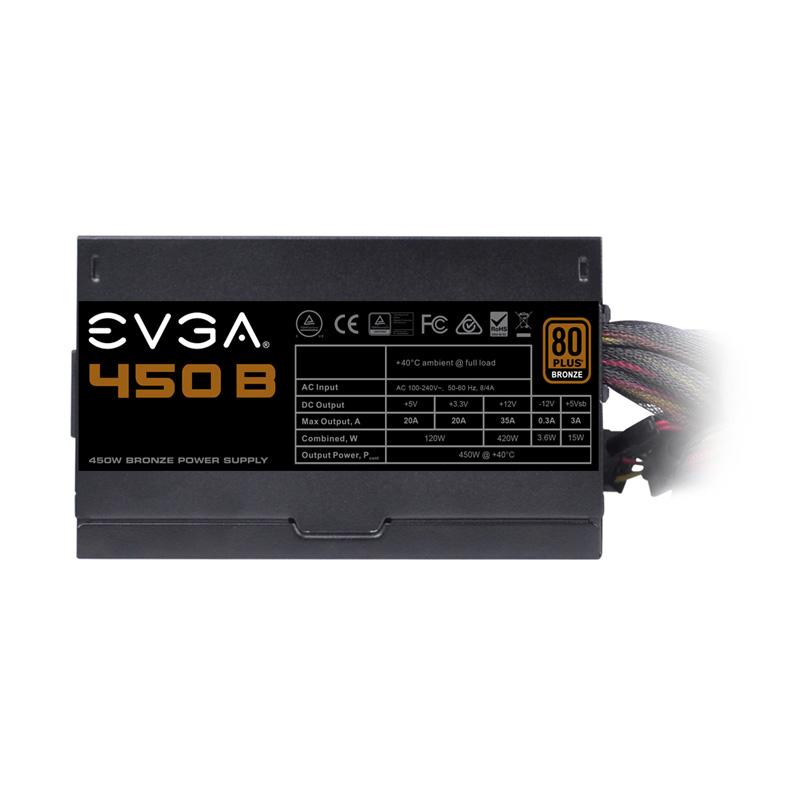 Jual EVGA PSU 450B Bronze Power Supply [450 W] Online Februari 2021 ...