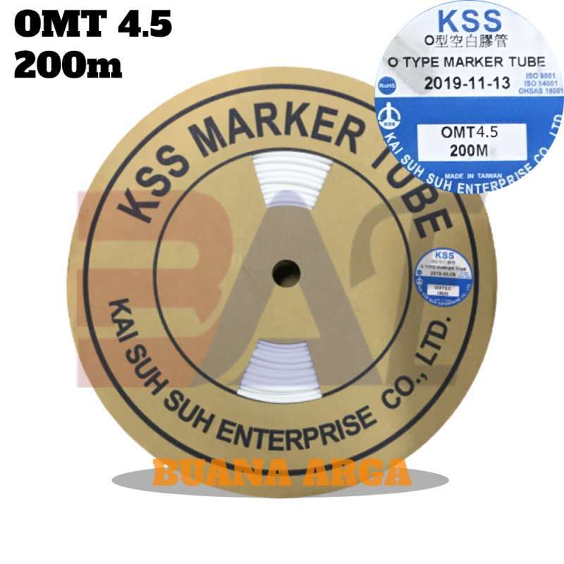Jual Marker tube ORIGINAL KSS OMT 4.5 | Marking Tube Wire 4mm di Seller ...