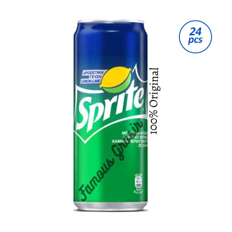 Jual Sprite Rasa Lemon Minuman Bersoda [330 mL/ 24 pcs/ Kemasan Kaleng ...
