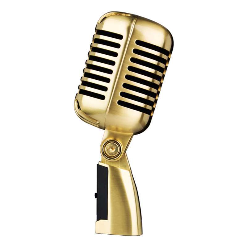 Jual Classic Retro Dynamic Vocal Microphone Old Vintage Style ...