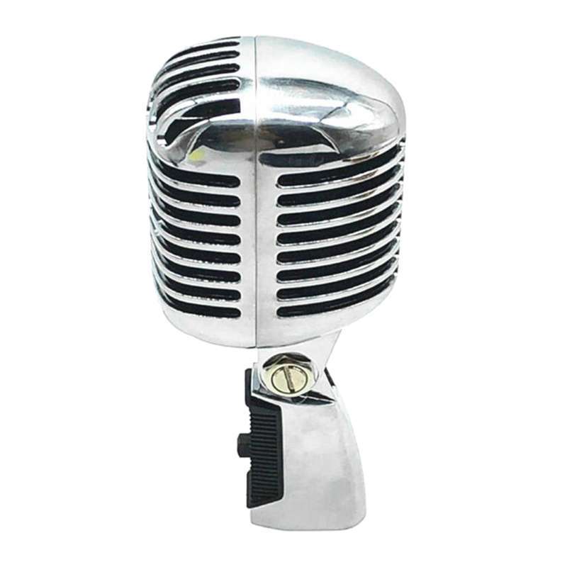 Jual Classic Retro Dynamic Vocal Microphone Old Vintage Style ...