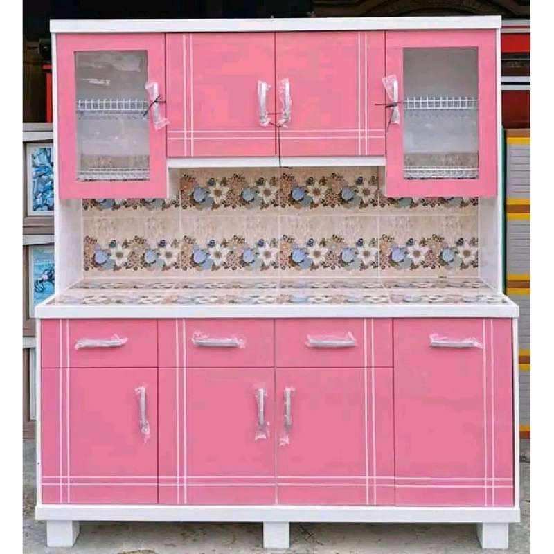 Jual kitchen set 4 pintu kitchen set minimalis kitchen set murah lemari ...