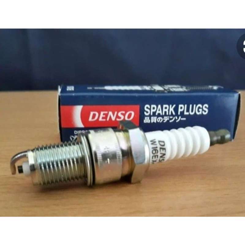 Jual Busi/Spark plugs W16EXU Kijang Carry Katana Corolla DX Denso ori original asli di Seller ...