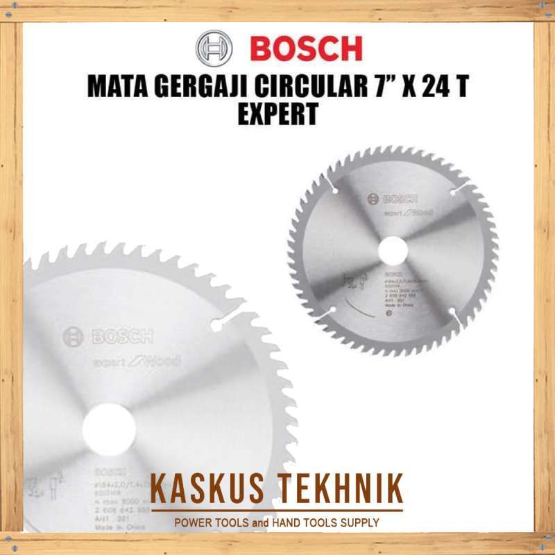 Jual BOSCH MATA GERGAJI CIRCULAR 7 INCH X 24 T EXPERT di Seller kaskus ...