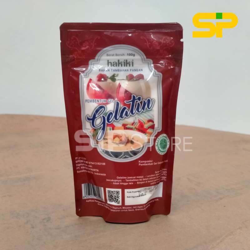 Jual HAKIKI Gelatin Bubuk / Gelatin Sapi / Gelatine Powder / Gelatin ...
