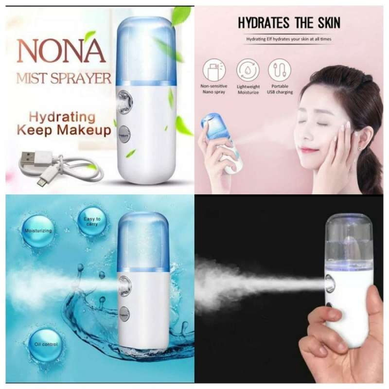 Jual NANO MIST SPRAY - SPRAY WAJAH - NANO SPRAY WAJAH PORTABLE MINI USB SBT2482 di Seller JS ...