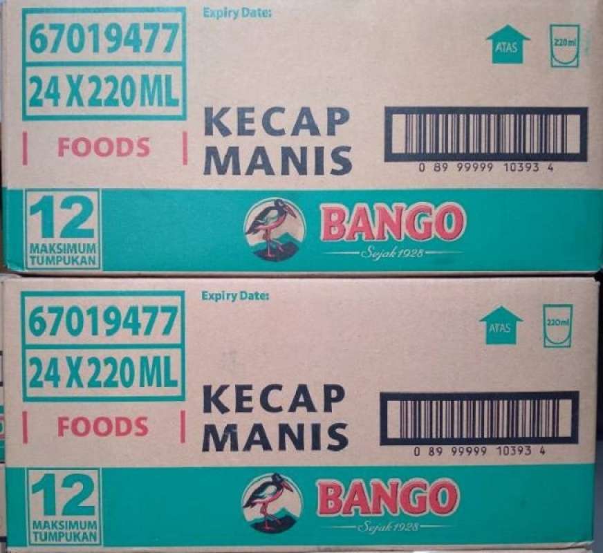 Jual Bango Kecap Manis Pouch 220ml x 24pcs Dus Karton di Seller DESA ...