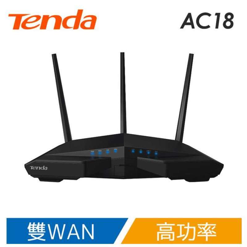 Jual (tenda)tenda Ac18 1900m 11ac Ultra-racing Dual-band Wireless ...