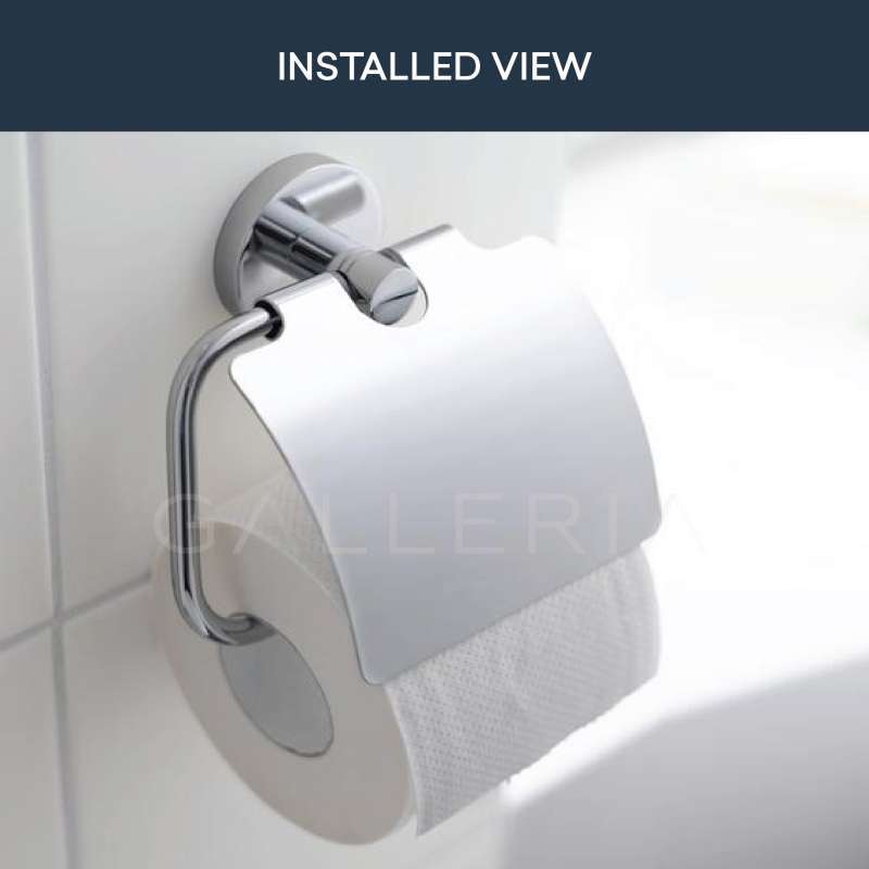 Jual Grohe Essentials Toilet Paper Holder with Cover 40367001 / Grohe Tempat Tisu di Seller ...
