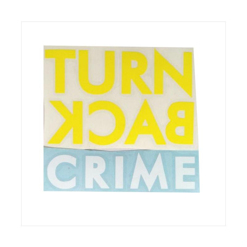 Jual OEM Logo Polisi Turn Back Crime Stiker di Seller Epinidithouse ...