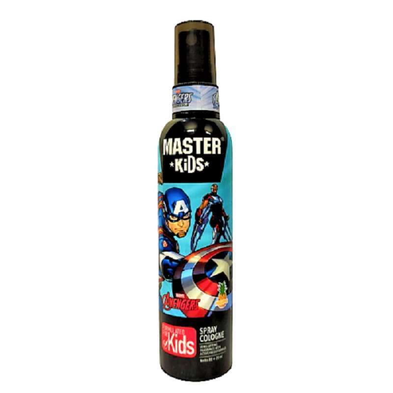 Jual Master Kids Captain America Body Spray Cologne [100 Ml] Terlaris ...