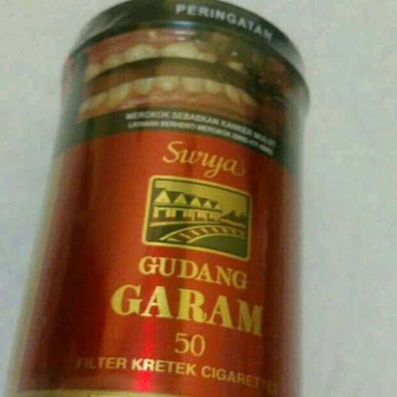 Jual Rokok Surya Kaleng 50 [1 Kaleng @ 50 Batang] / Gudang Garam Di ...