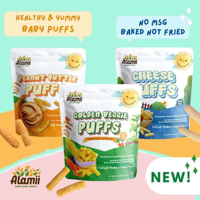 Promo Alamii Puffs - Golden Veggie 25gr Diskon 3% di Seller A to Z ...