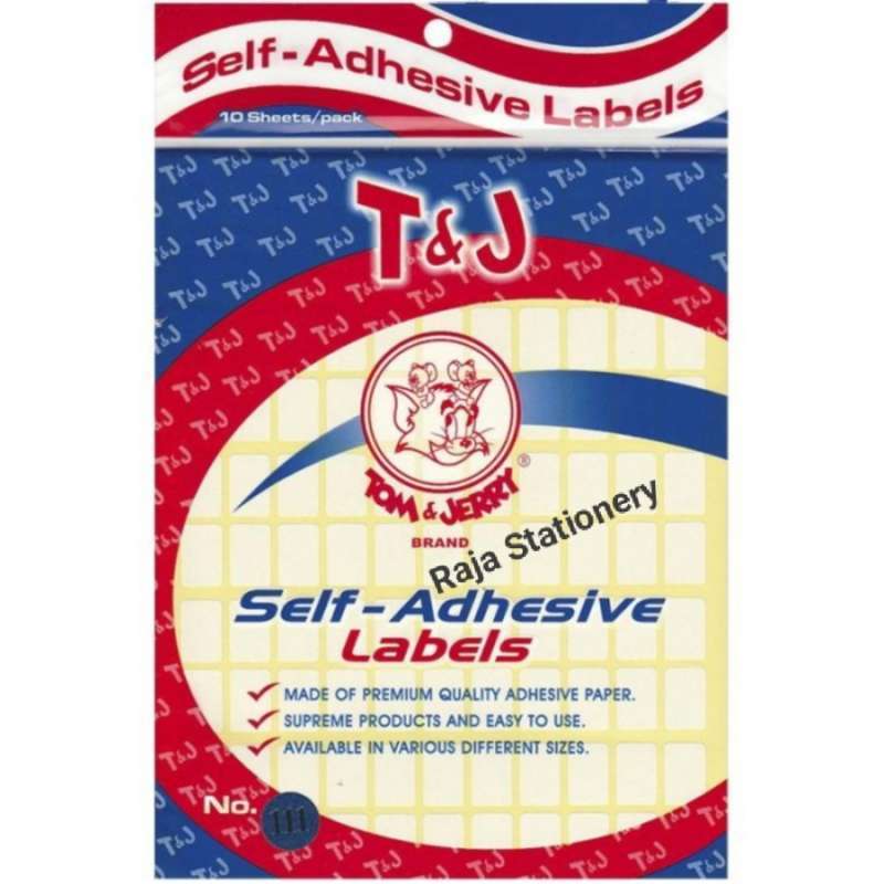 Jual Tom & Jerry Label No.111 / Sticker Tom And Jerry 111 di Seller ...