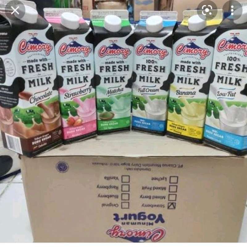 Jual Cimory Fresh Milk Low Fat 950 Ml Di Seller Jangkrikrecehan ...