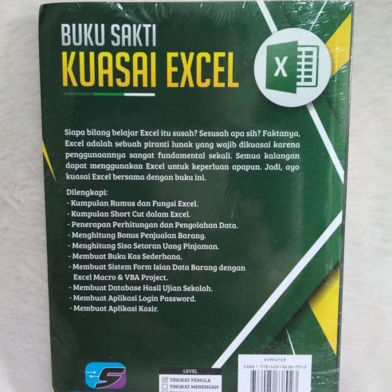 Jual Buku Sakti Kuasai Excel Di Seller Omviral - Satriamekar, Kab ... Jual Buku Sakti Kuasai Excel Di Seller Omviral - Satriamekar, Kab ...