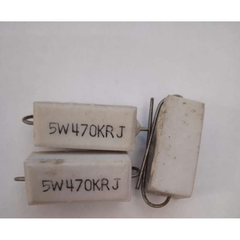 Jual Resistor Keramik 5W 470Kilo Ohm di Seller Bahagia Electronics Jatinegara - Bali Mester ...