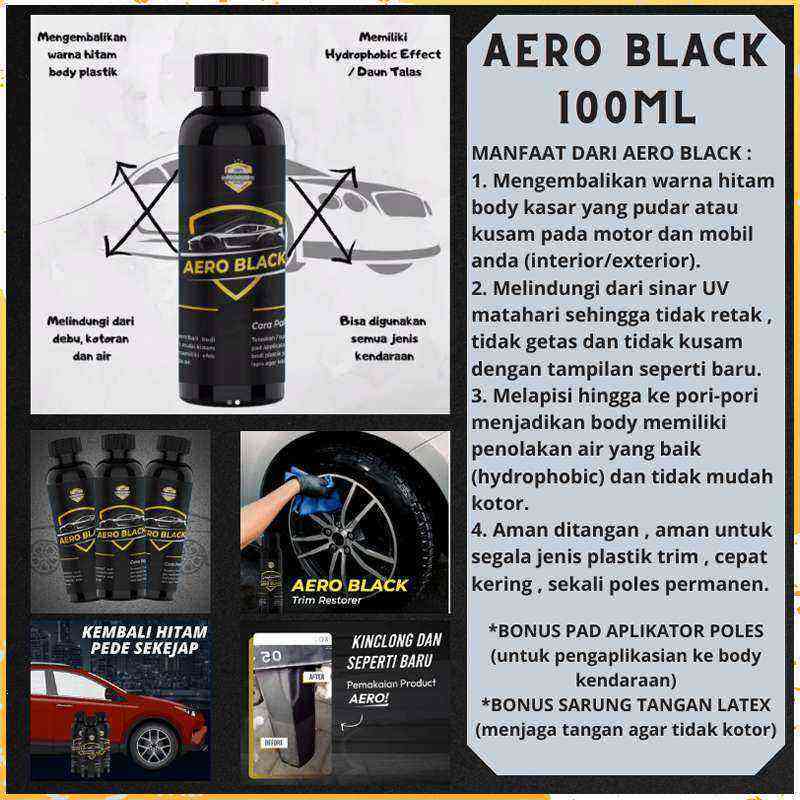 Jual Aero Hitam Terbaru Dengan Harga Termurah Di 2024 | Blibli