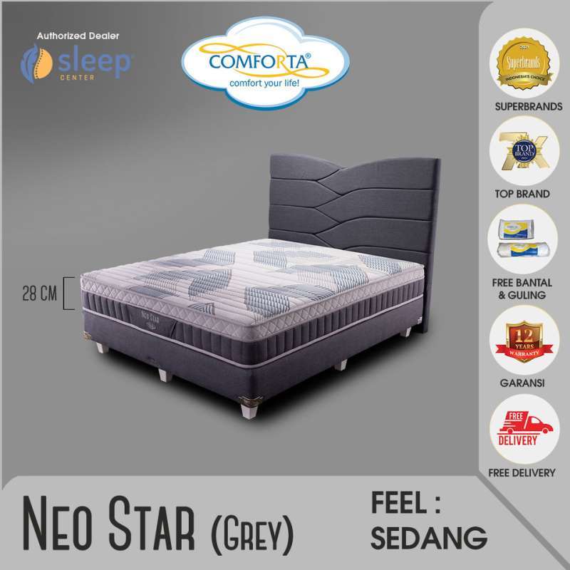 Promo SC Comforta New Neo Star Set - 160 X 200 Diskon 45% di Seller ...