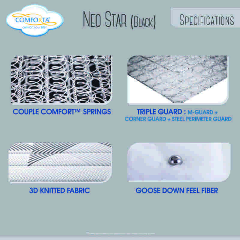 Promo Sc Comforta New Neo Star Set Diskon 45% Di Seller Sleep Center ...