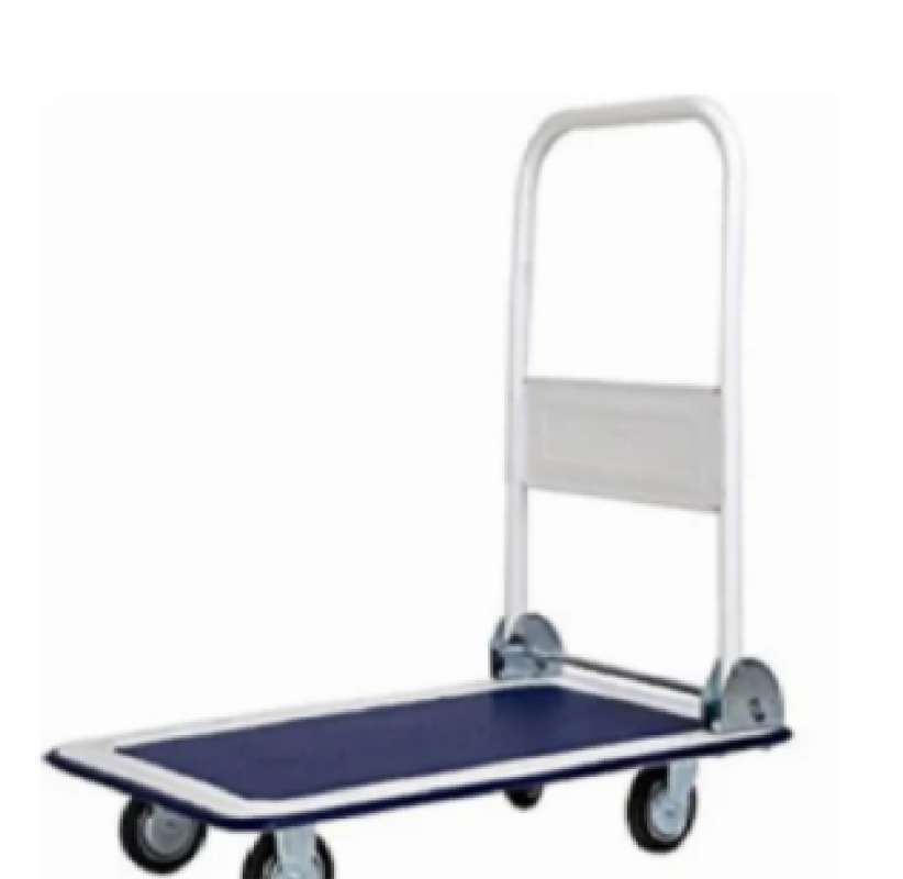 Jual gerobak besi hand truck trolley barang trolley lipat biru 150-300 ...