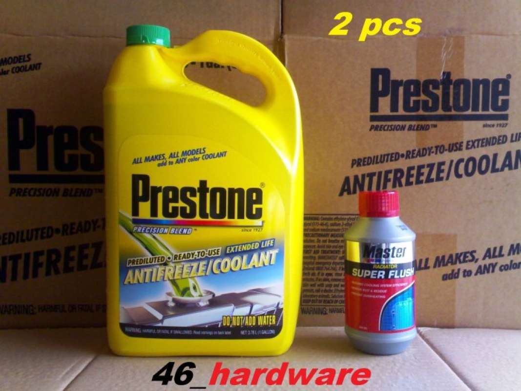 Jual PRESTONE Antifreeze COOLANT GALON 3.78L AIR RADIATOR + MASTER ...