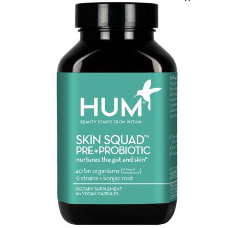 Jual HUM Nutrition Skin Squad Pre + Prebiotic (60 Vegan Capsules) di ...