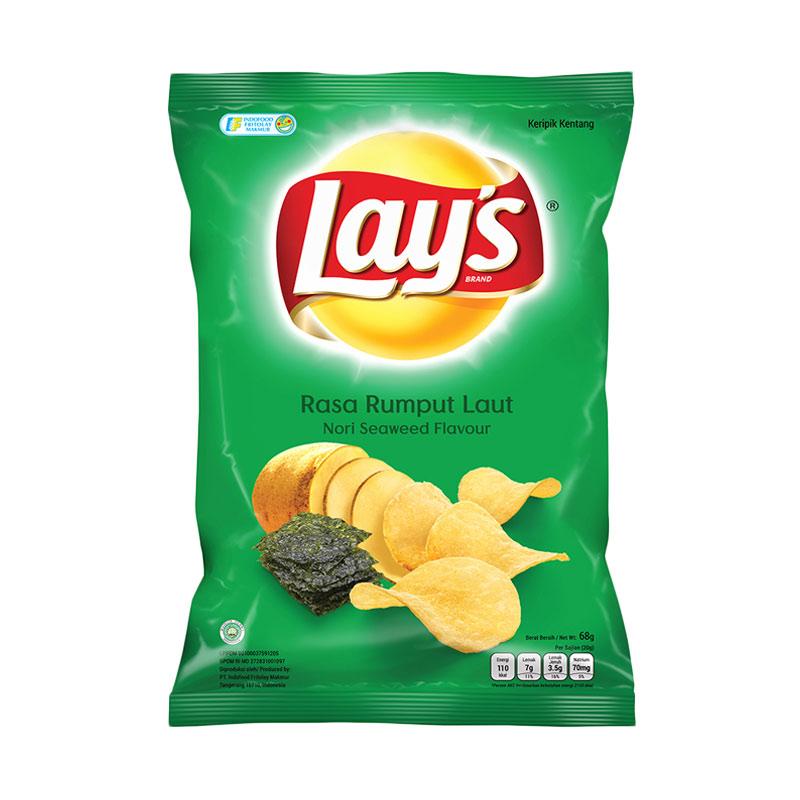 Jual Lay's Rumput Laut [68 g/ 3 pcs] di Seller Indofood Snack Time ...