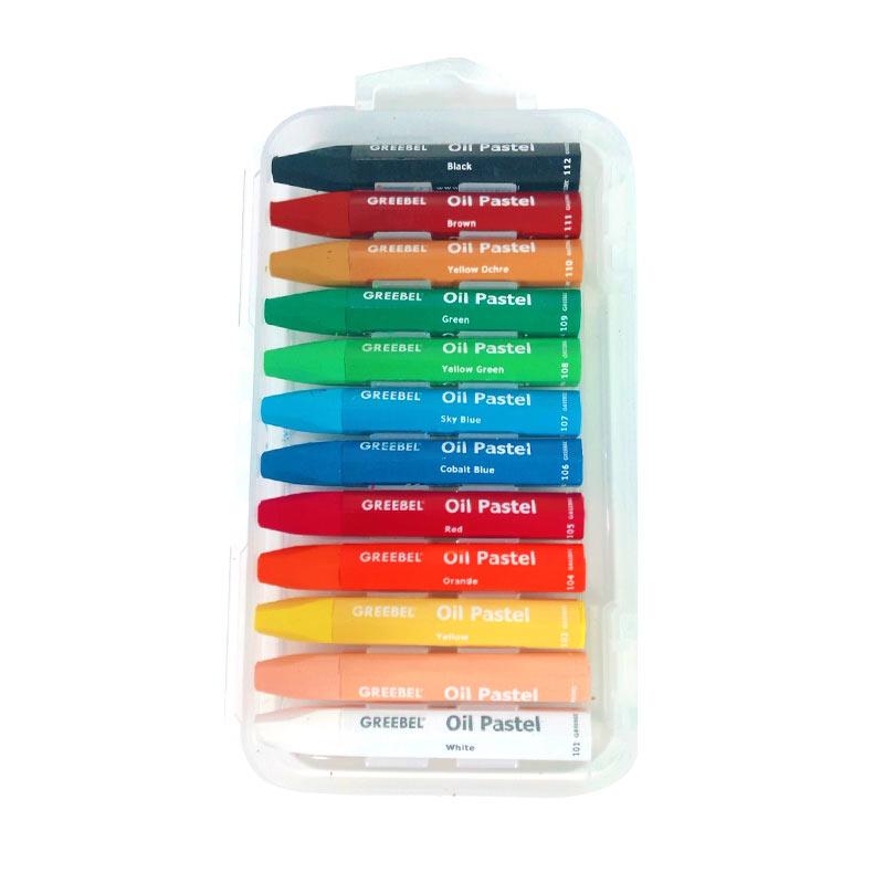 Jual Greebel Oil Pastel Crayon [12 Warna] Di Seller Lovingshopz ...