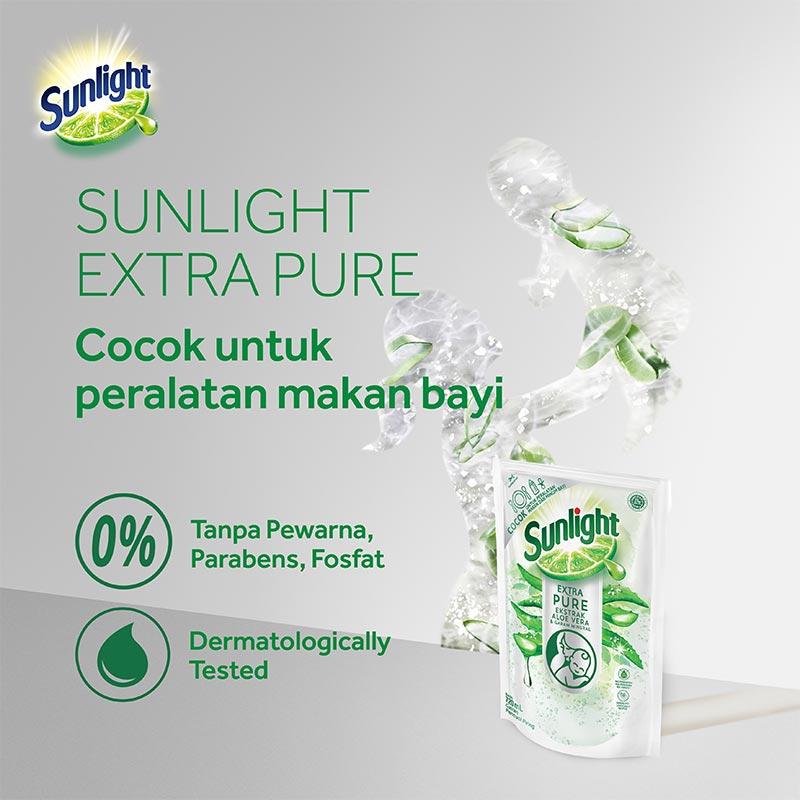 Jual Sunlight Extra Pure Sabun Cuci Piring [720 Ml/ Kemasan Pouch] - Di ...