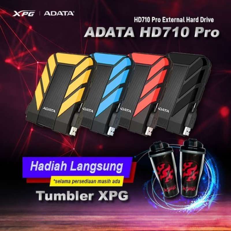 Jual ADATA HD710 PRO 2TB - HD Hardisk Eksternal External USB - Hitam di Seller Trinity Plaza ...